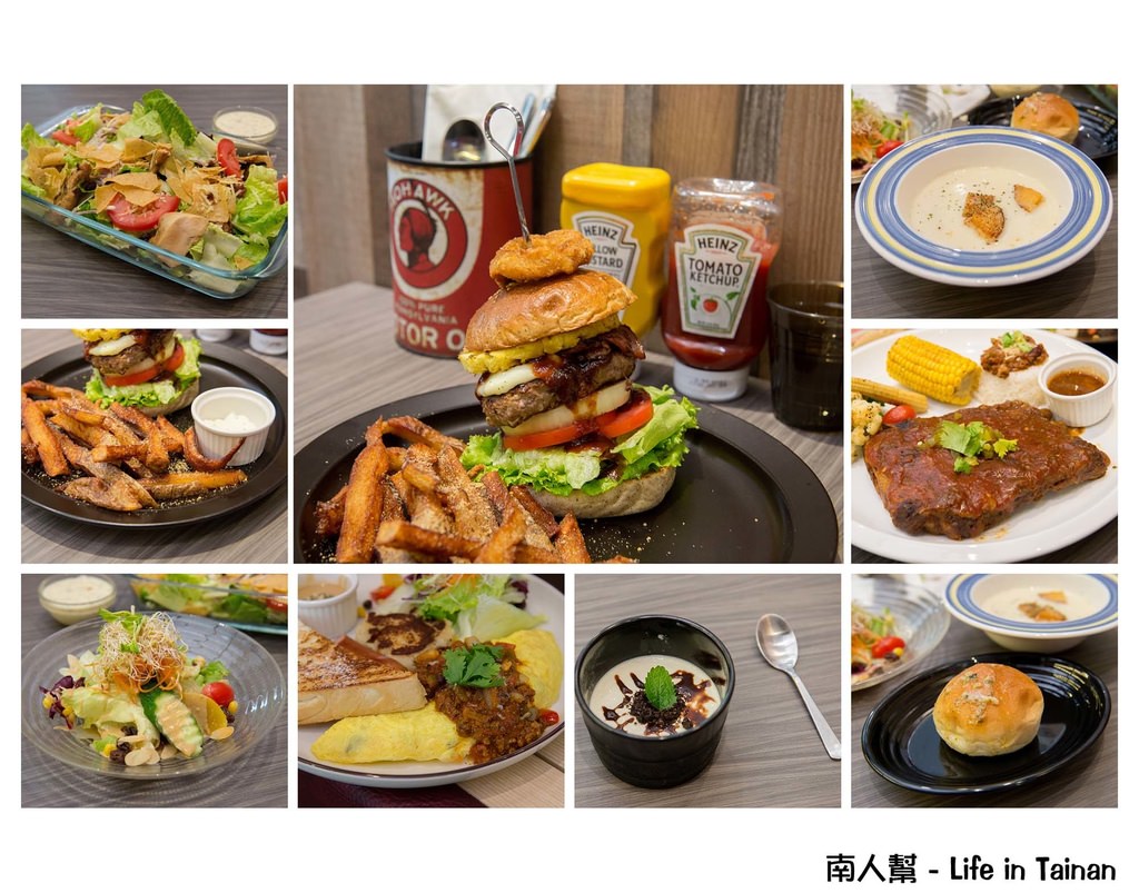 【台南市東區-美食】限量餐點│手工漢堡肉│主廚特製餐點│巷弄中的美式小餐館~~Kook Burger 手作漢堡專賣 - 南人幫